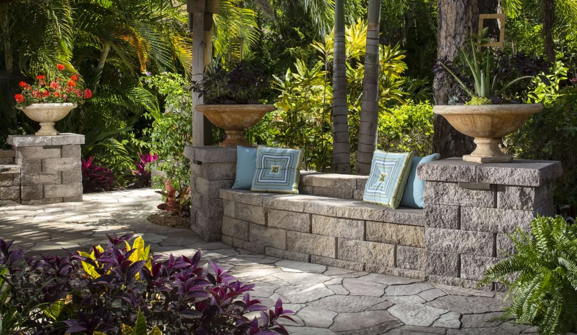 The Art of Mixed Materials in Outdoor Living Design Watkins Concrete Block